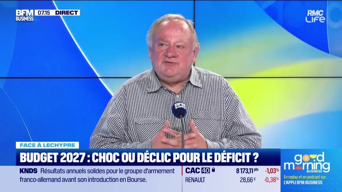 Emmanuel Lechypre face à Jean-Marc Daniel : Budget 2027, choc ou déclic ...
