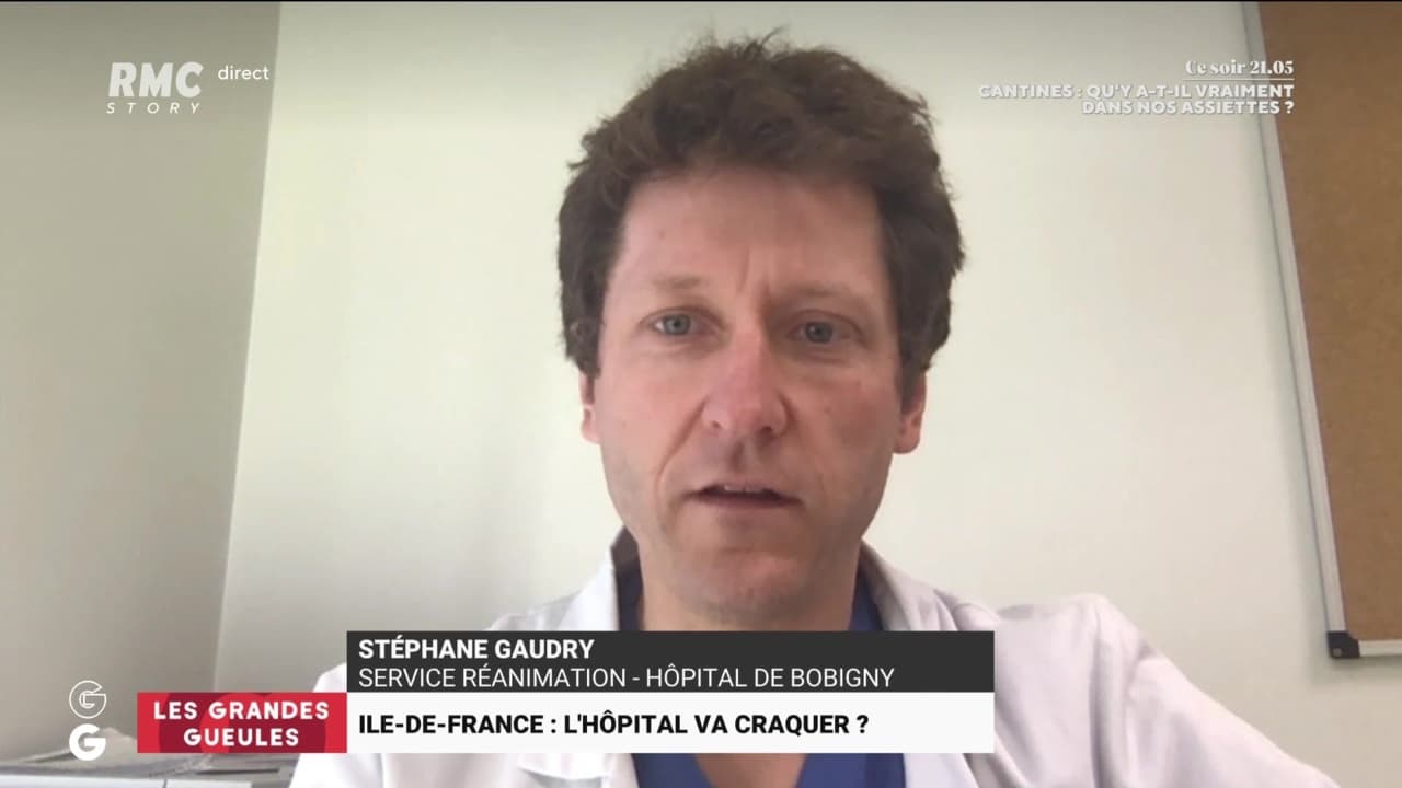 Le Grand Oral de Stéphane Gaudry, professeur au service de réanimation ...