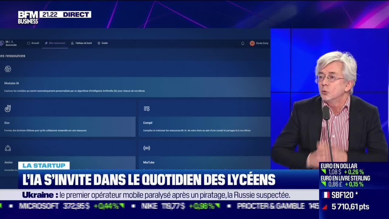 Thierry de Vulpillières (EvidenceB) : L'IA s'invite dans le quotidien des lycéens - 12/12