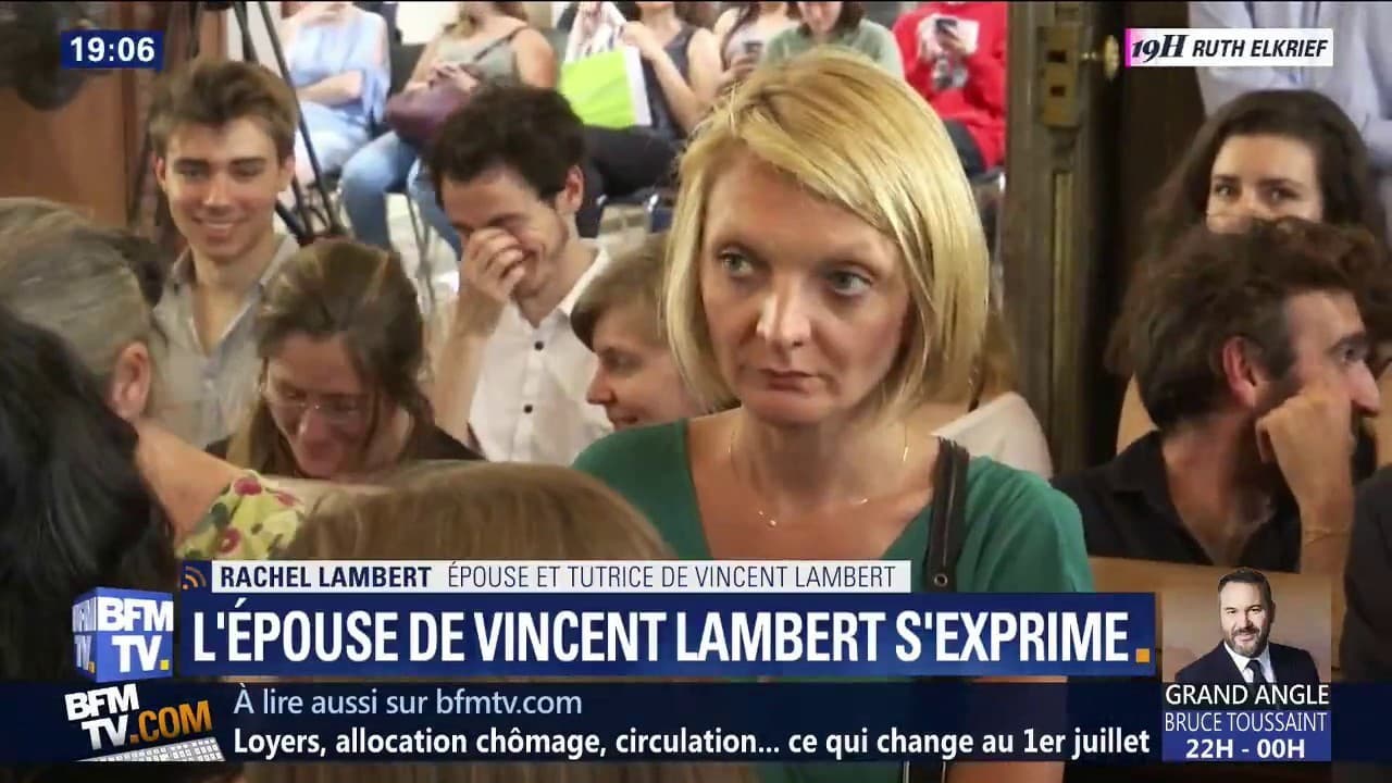Rachel Lambert: "Je garde toujours l'espoir que Vincent puisse être ...
