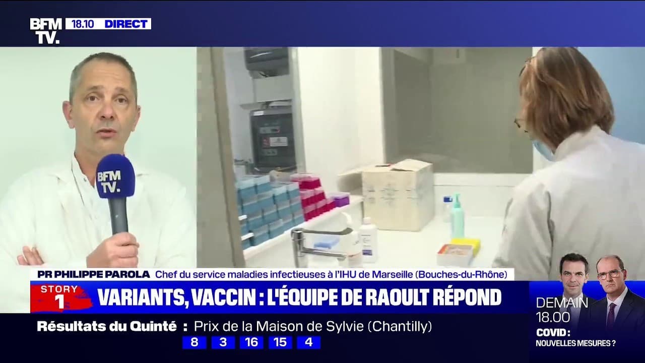Pr Philippe Parola sur le variant anglais du Covid-19: "Je ne sais pas ...