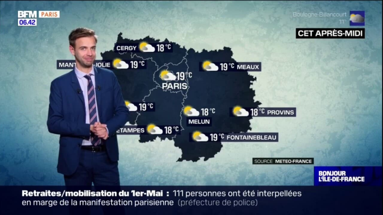 Météo Paris-Île-de-France: une journée sous le soleil avec quelques ...