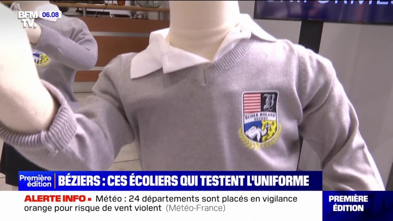 733 enfants scolarisés dans quatre écoles de Béziers testent le port de ...