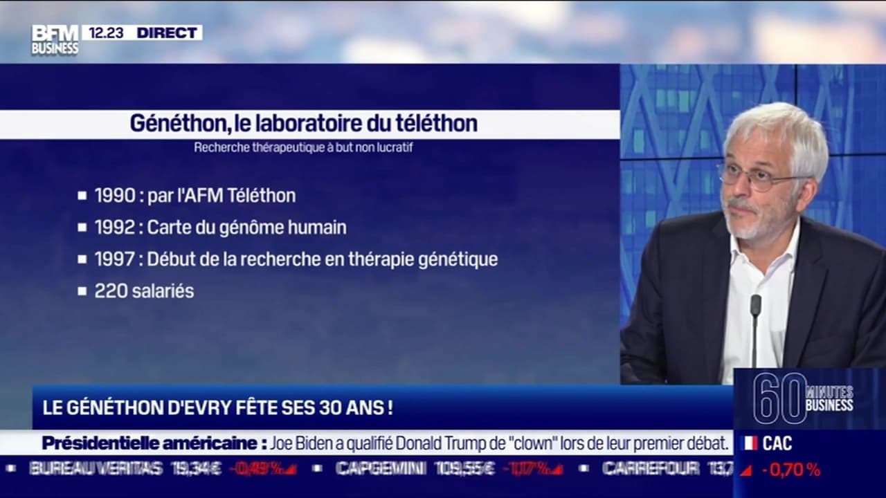 Frédéric Revah (Généthon) : Le Généthon fête ses 30 ans ! - 30/09
