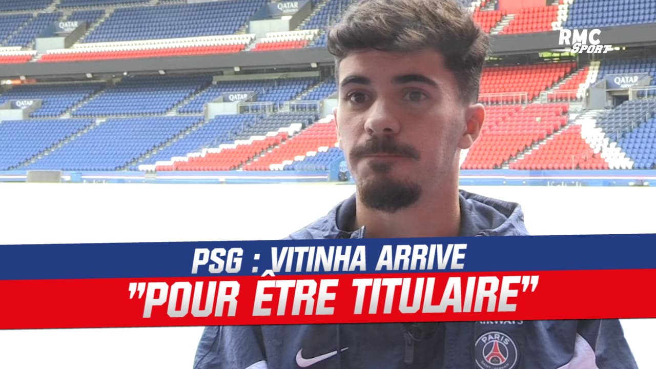 PSG : Vitinha détaille son profil... et vient "pour être titulaire"