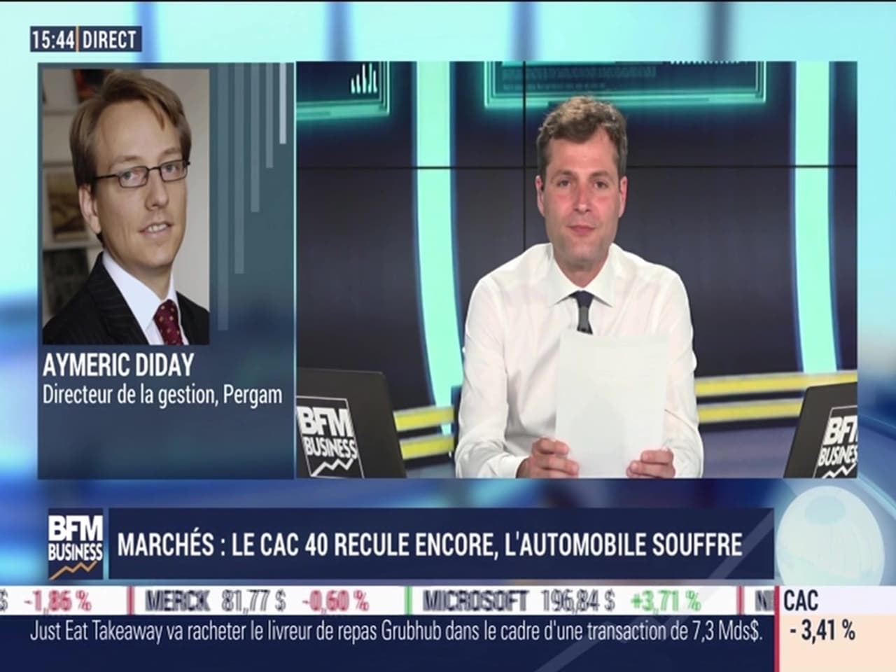 Aymeric Diday (Pergam) : le CAC 40 recule encore et l'automobile ...