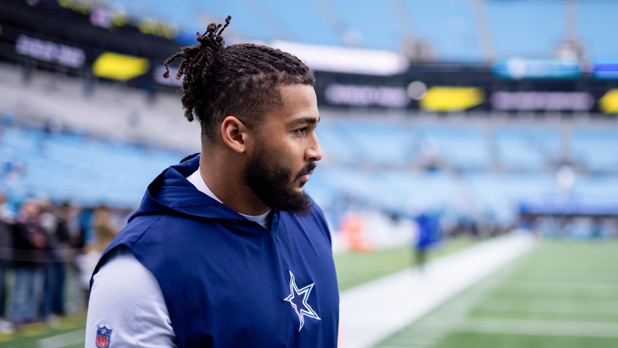Marshawn Kneeland, joueur de 24 ans des Dallas Cowboys en NFL, s'est ...