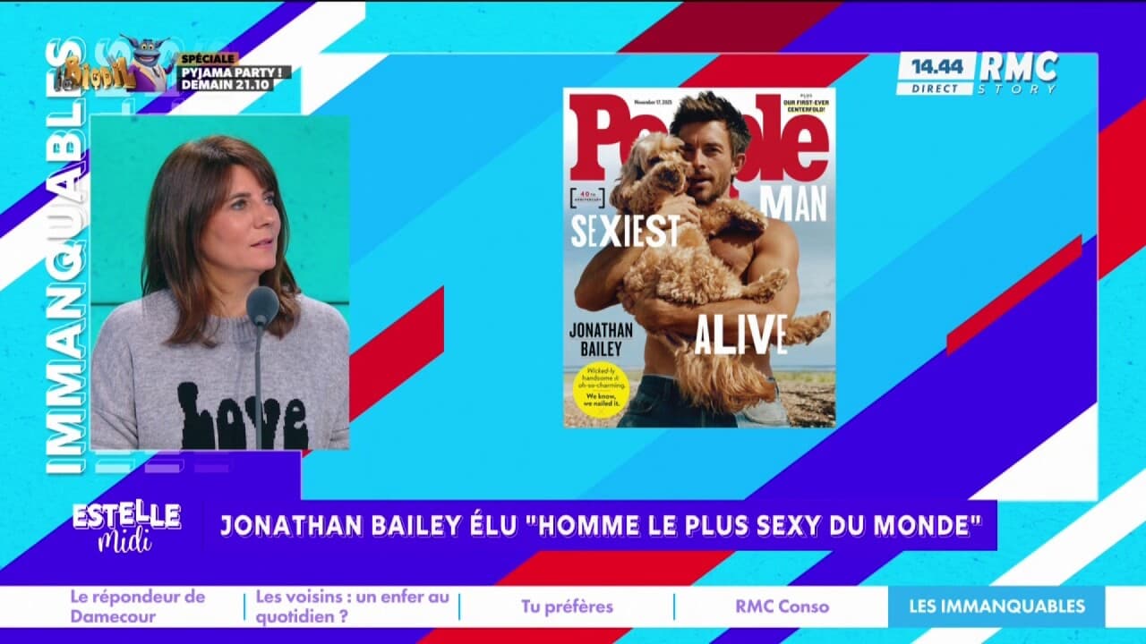 Jonathan Bailey élu "homme le plus sexy du monde" par le magazine "People"