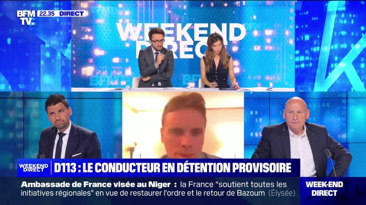 D113 : le conducteur en détention provisoire - 30/07