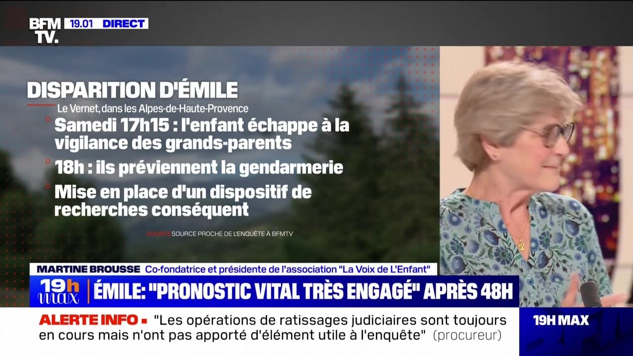 "Aucun indice" pour comprendre la disparition d'Émile - 11/07