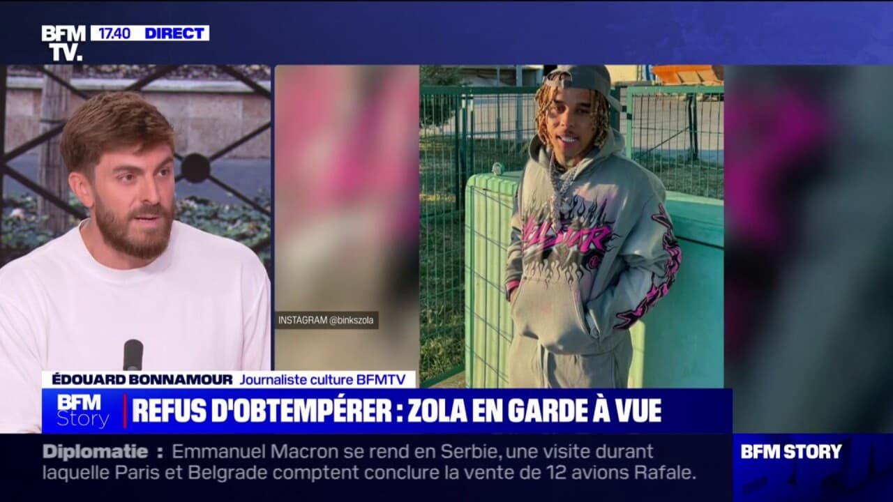 Le rappeur Zola placé en garde à vue après un refus d'obtempérer à 200 ...