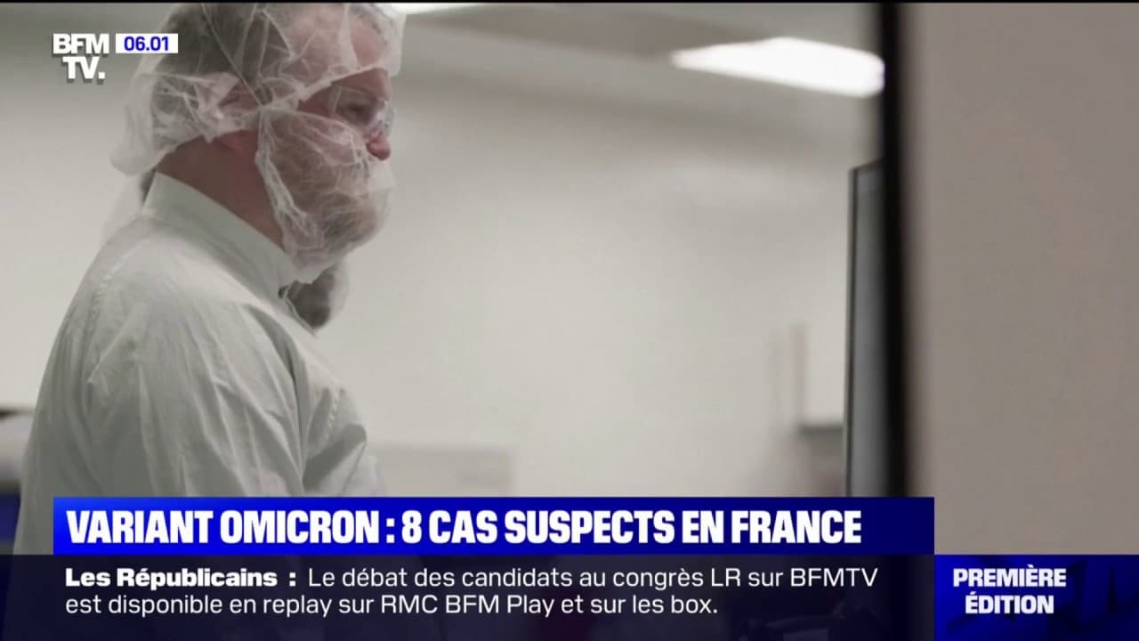 Variant Omicron: 8 cas suspects détectés en France