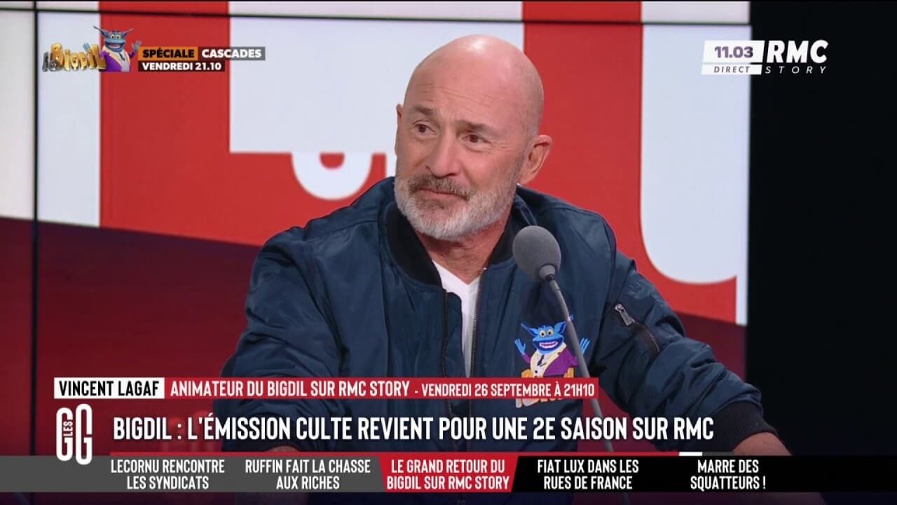 Vincent Lagaf révèle dans les GG avoir été opéré du coeur cet été.