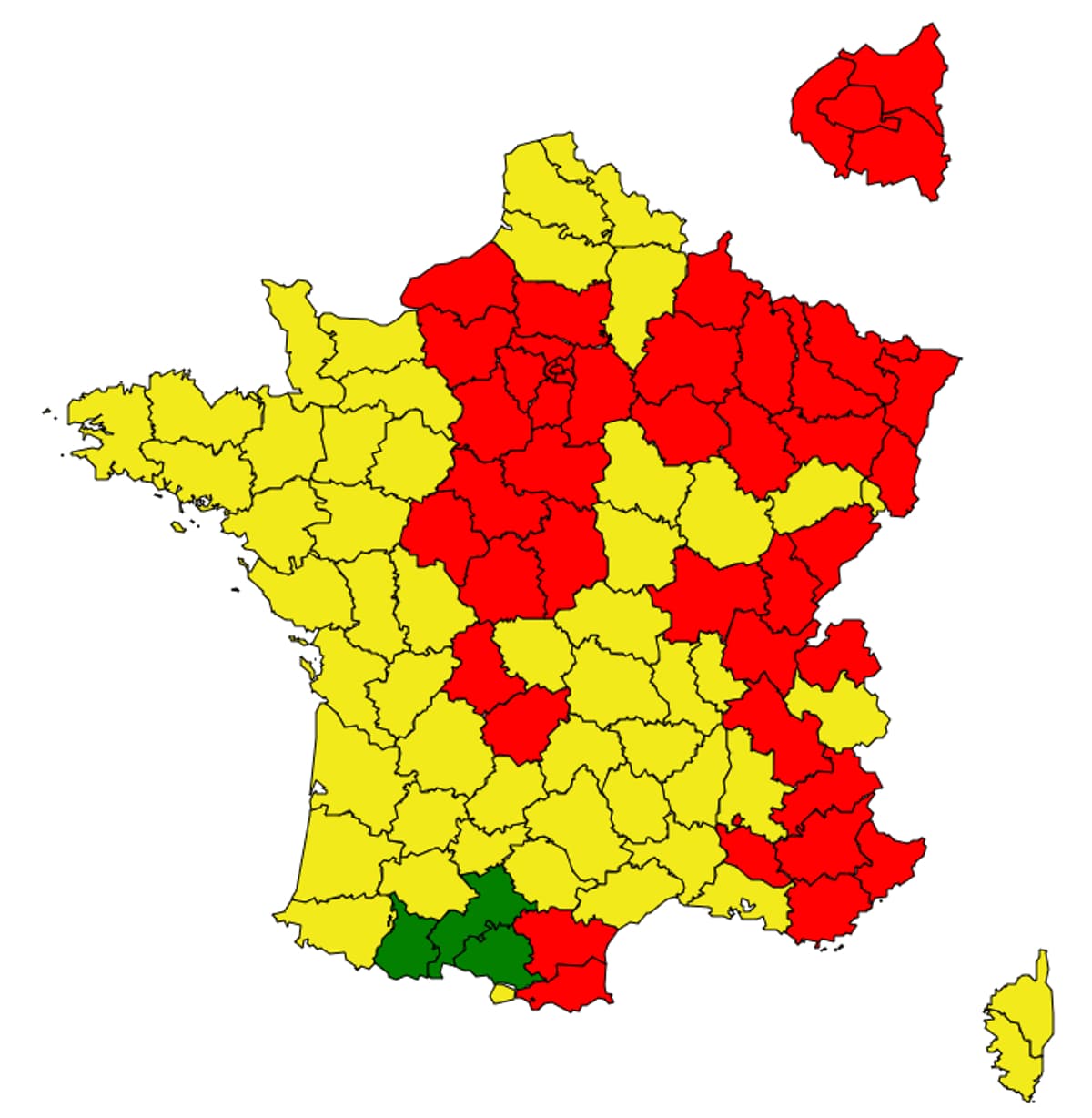 Cyprès, bouleau, frêne: près de la moitié des départements en alerte ...