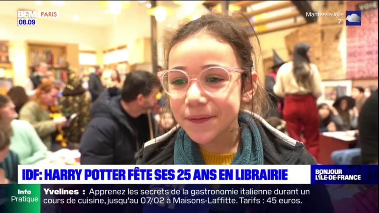 Île-de-France: les librairies fêtent les 25 ans en libraire de la saga ...