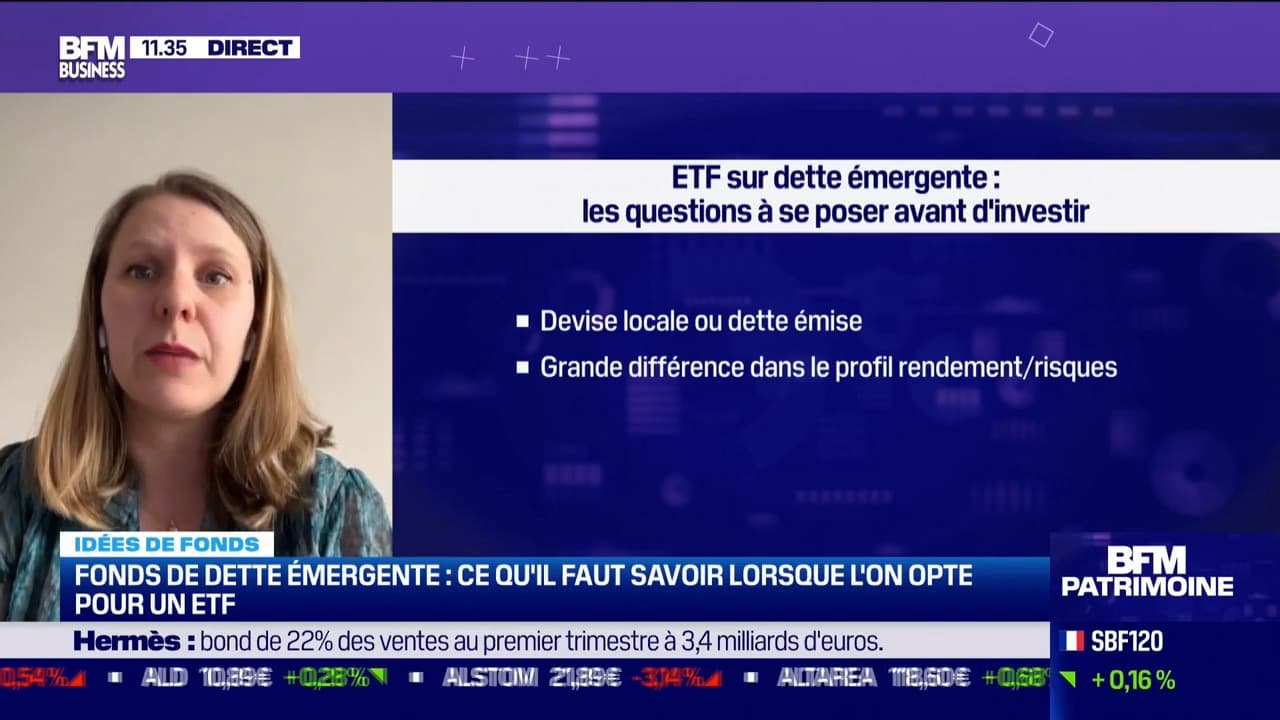 Idée de fonds : Fonds de dette émergente, ce qu'il faut savoir lorsque l'on opte pour un ETF - 14/04