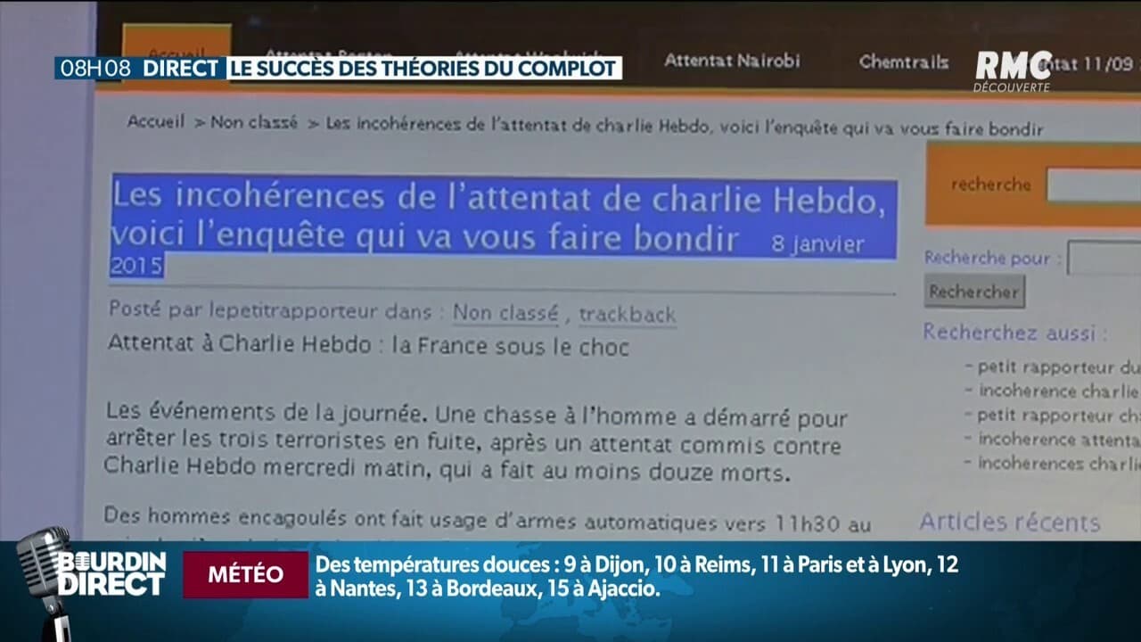 Un Français sur cinq croît à une théorie du complot