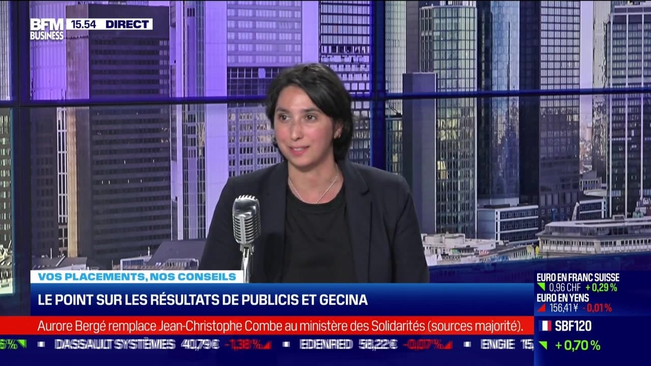 Le point sur les résultats de Publicis et Gecina - 20/07