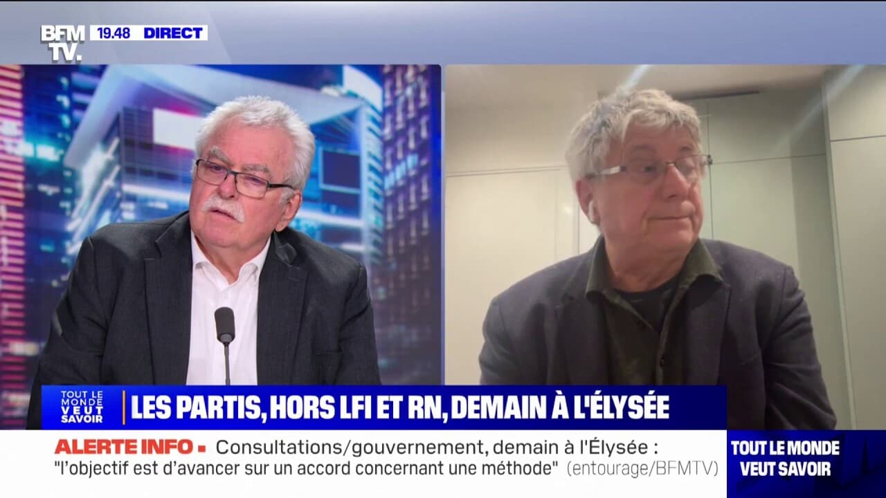 Consultations à l'Élysée: échange tendu entre Éric Coquerel (LFI) et ... Consultations à l'Élysée: échange tendu entre Éric Coquerel (LFI) et ...