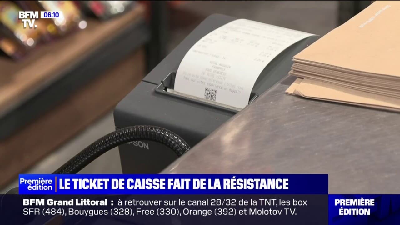 Plus obligatoire, le ticket de caisse papier fait de la résistance