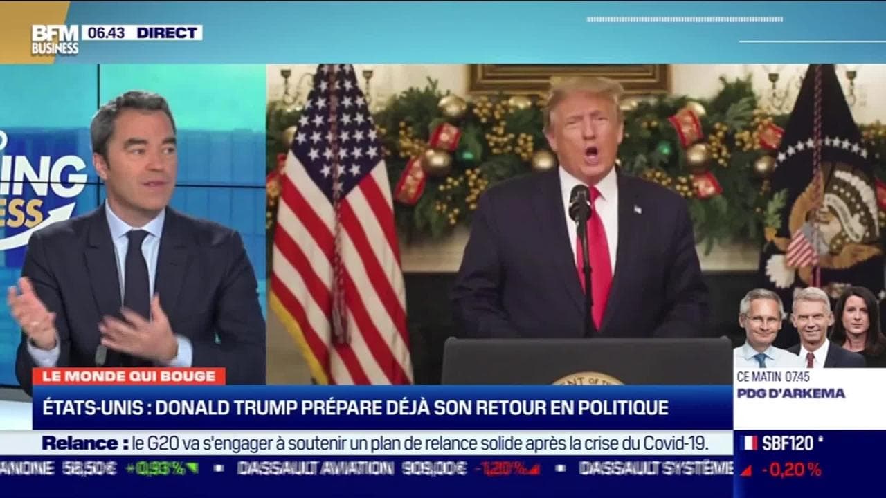 Patrick Sauce : Etats-Unis, Donald Trump prépare déjà son retour en ...