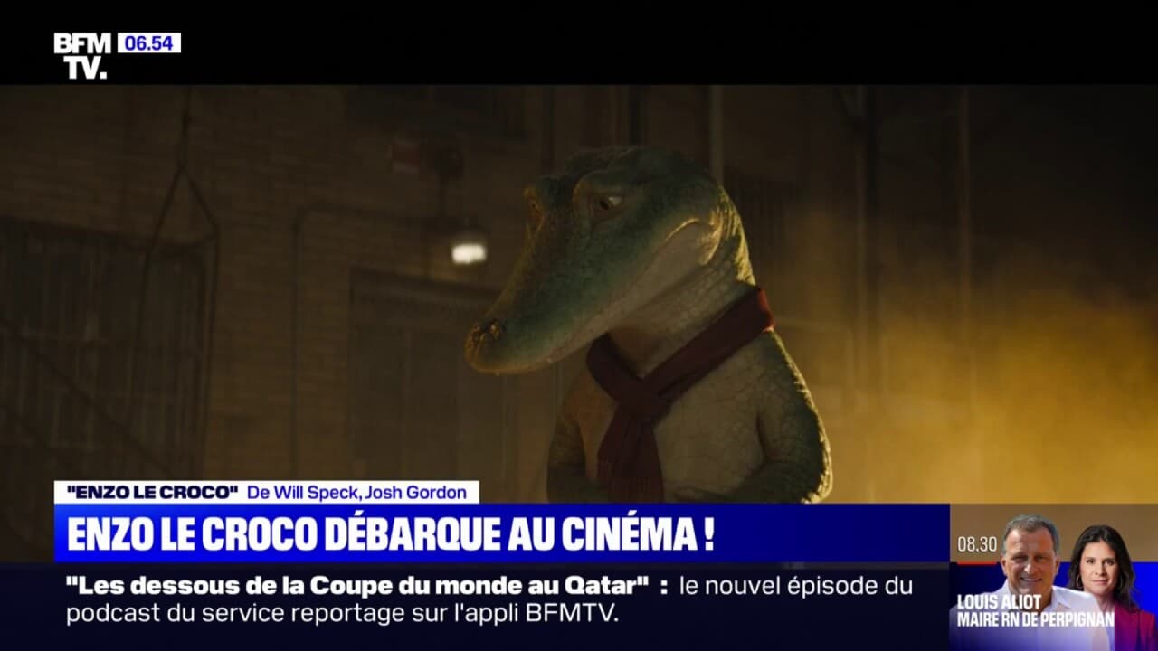 Enzo Le Croco Débarque Au Cinéma
