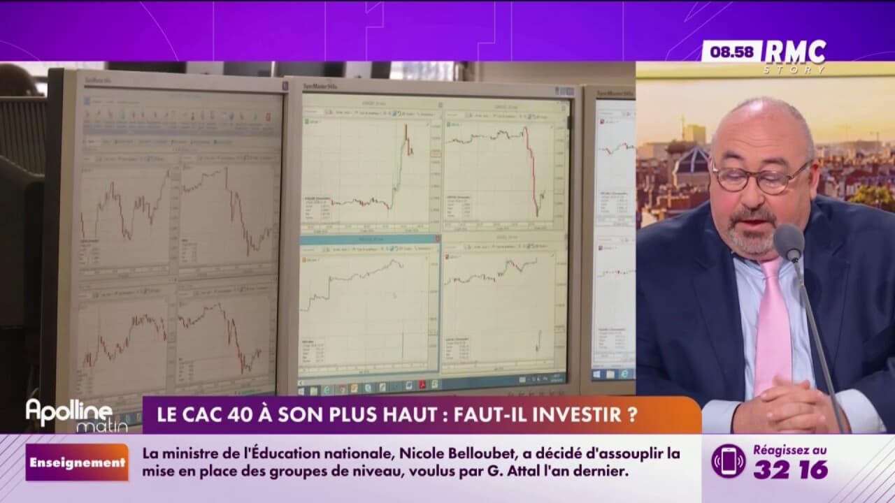 CAC 40: L'économie au ralenti, mais la bourse bat tous les records