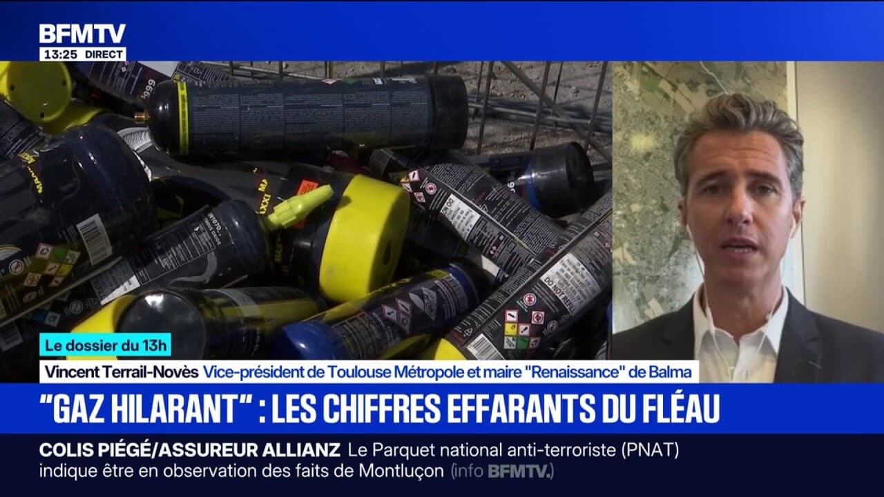LE DOSSIER DU 13H - "Gaz hilarant": le nouveau fléau indétectable au volant