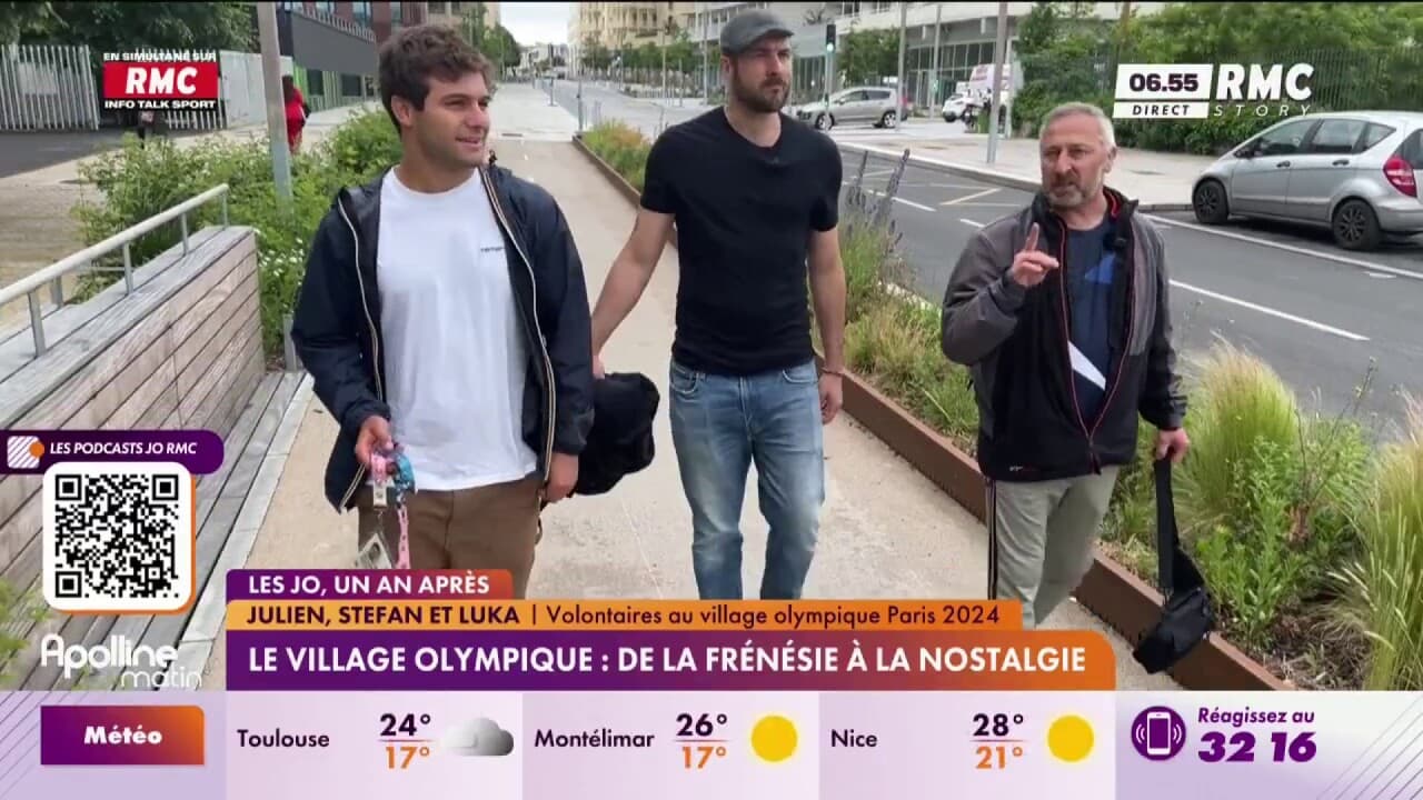 Les JO, un an après: retour dans le village olympique à Saint-Denis