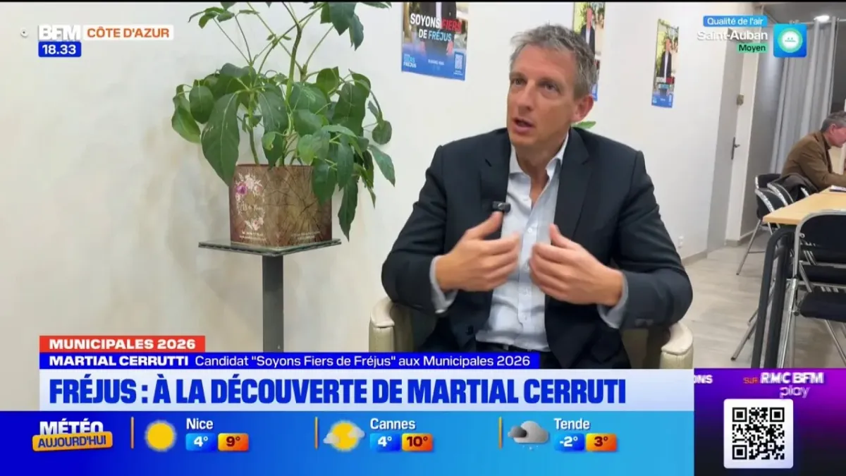 Fréjus : à la découverte de Martial Cerrutti