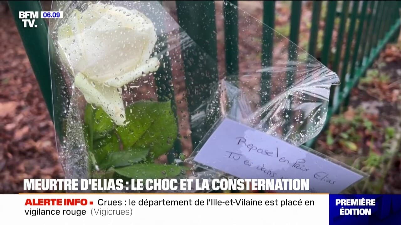 Meurtre d'Elias: les habitants du 14e arrondissement de Paris expriment ...