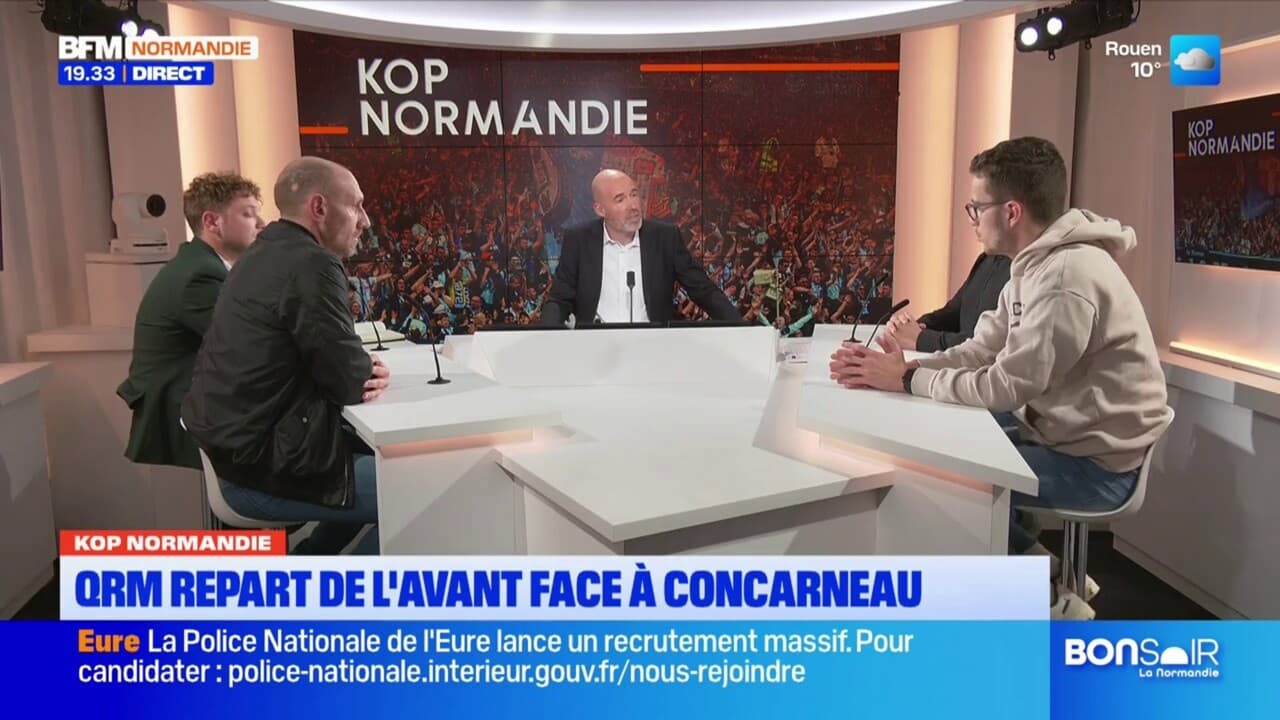 Kop Normandie du lundi 16 décembre: QRM repart de l'avant face à Concarneau