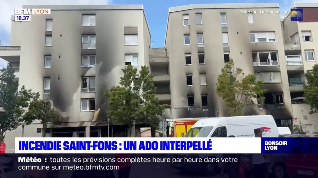 Emeutes/Incendie à Saint-Fons : un adolescent interpellé en Haute-Loire