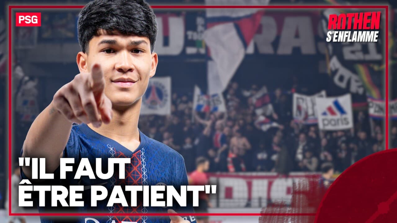 PSG : "Il faut être patient" avec Dro Fernandez selon Rothen
