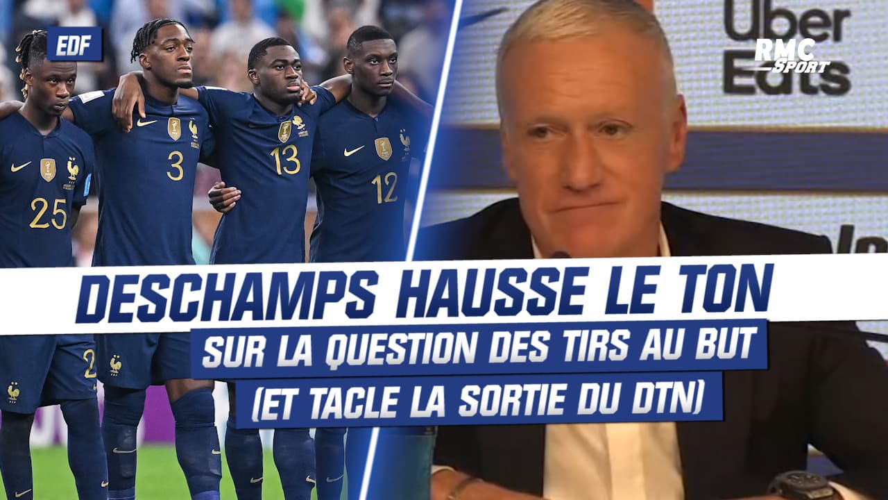 Équipe de France : La grosse sortie de Deschamps sur les tirs au but (qui tacle la sortie du DTN)