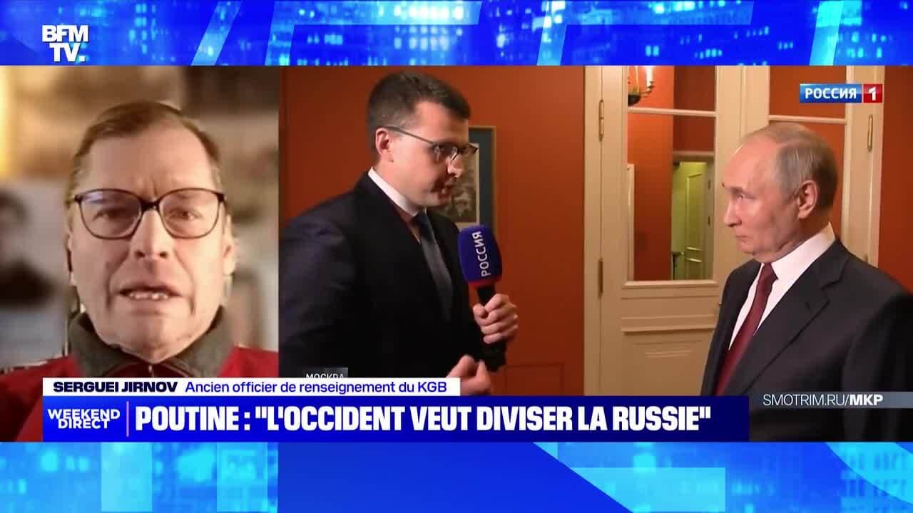 Poutine : l’Occident veut diviser la Russie - 25/12