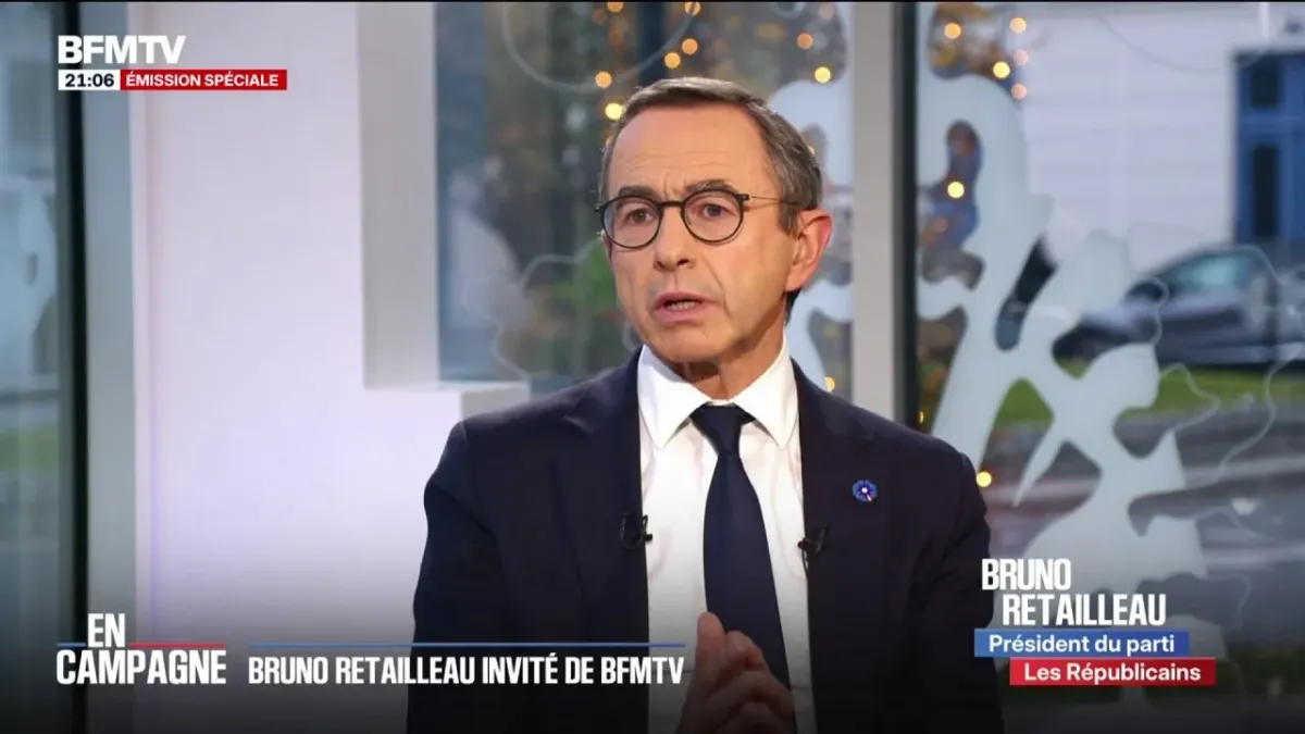 Bruno Retailleau: "Quand on veut devenir Français, ce n'est pas ...