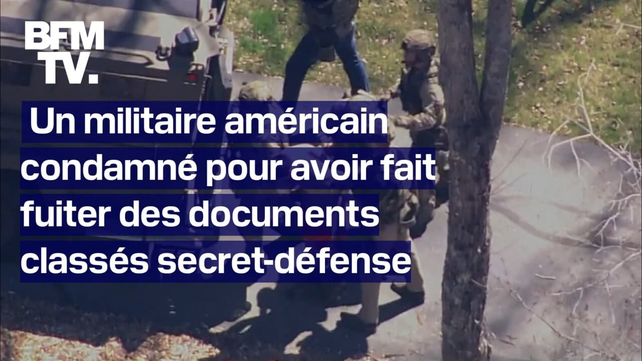 Un militaire américain condamné pour avoir fait fuiter des documents ...