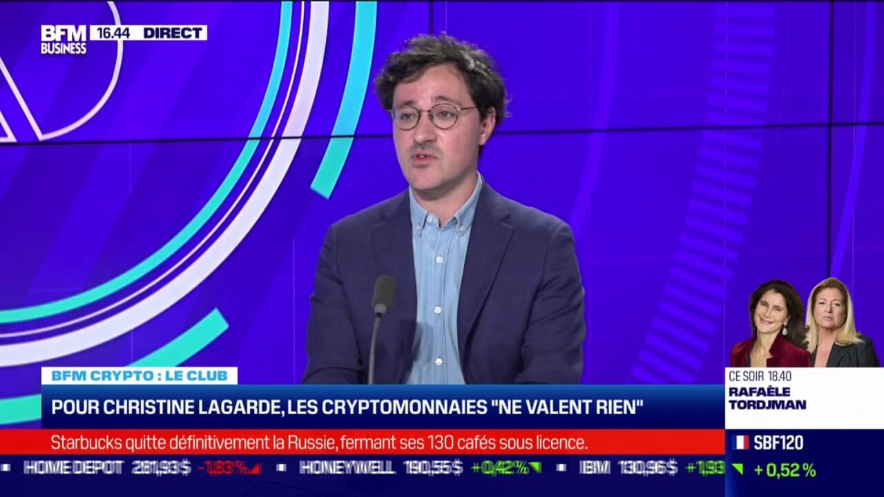 Pour Christine Lagarde les cryptomonnaies “ne valent rien”