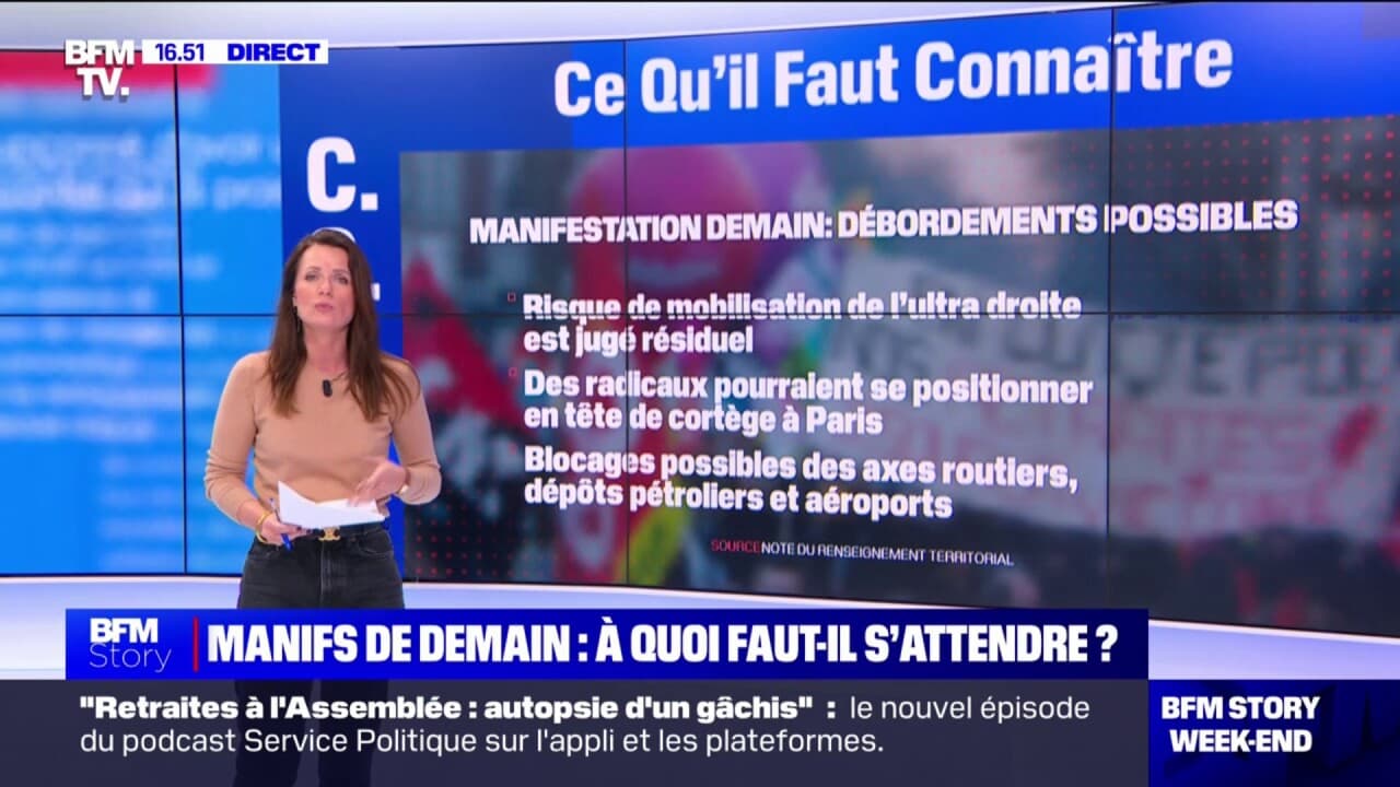 Retraites: les renseignements attendent entre 800.000 et 1 million de ...