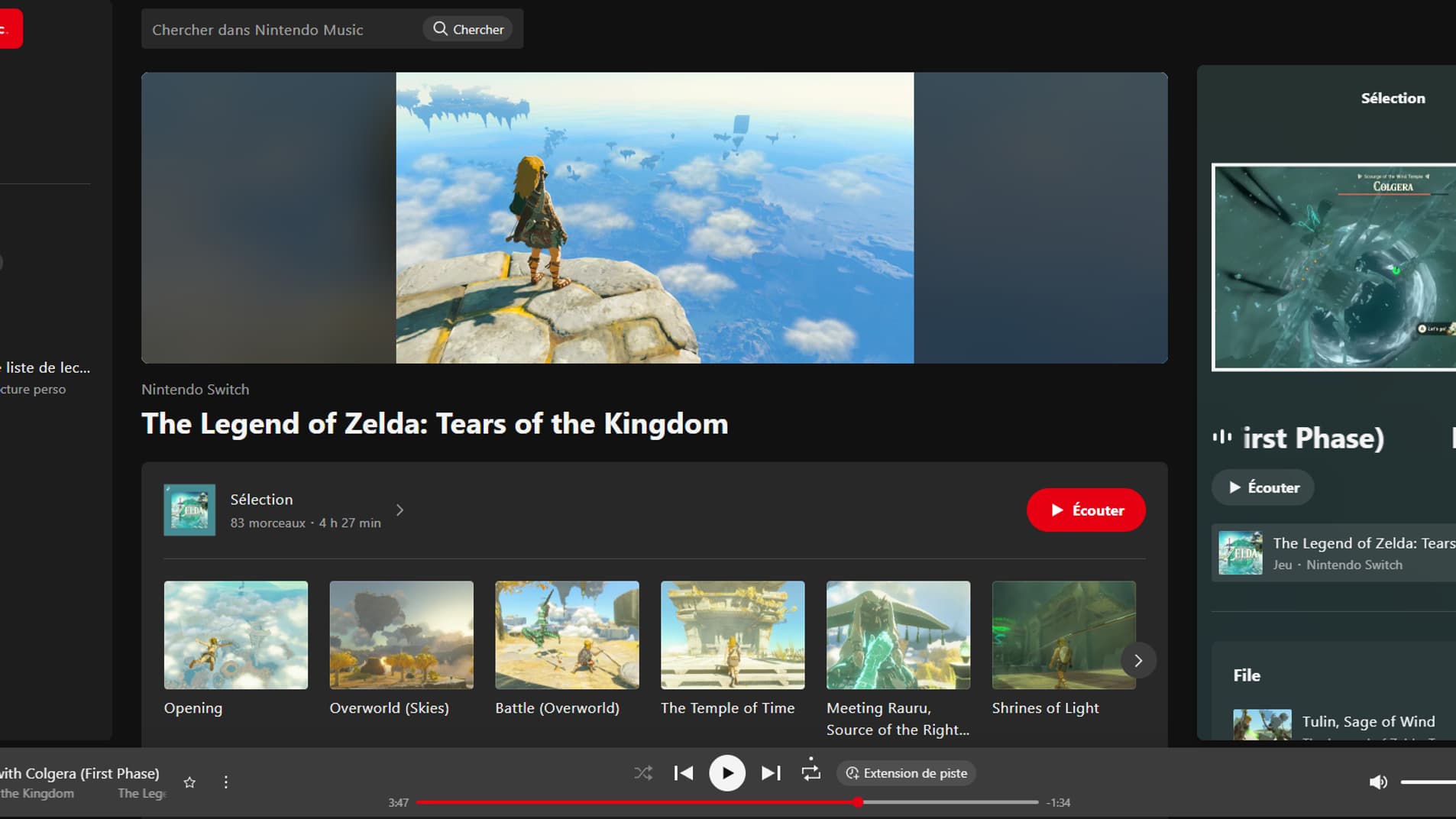 Nintendo Music est désormais accessible sur le web, et via Android Auto ...