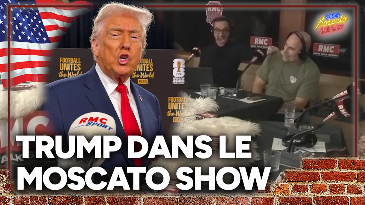 Donald Trump au micro du Super Moscato Show