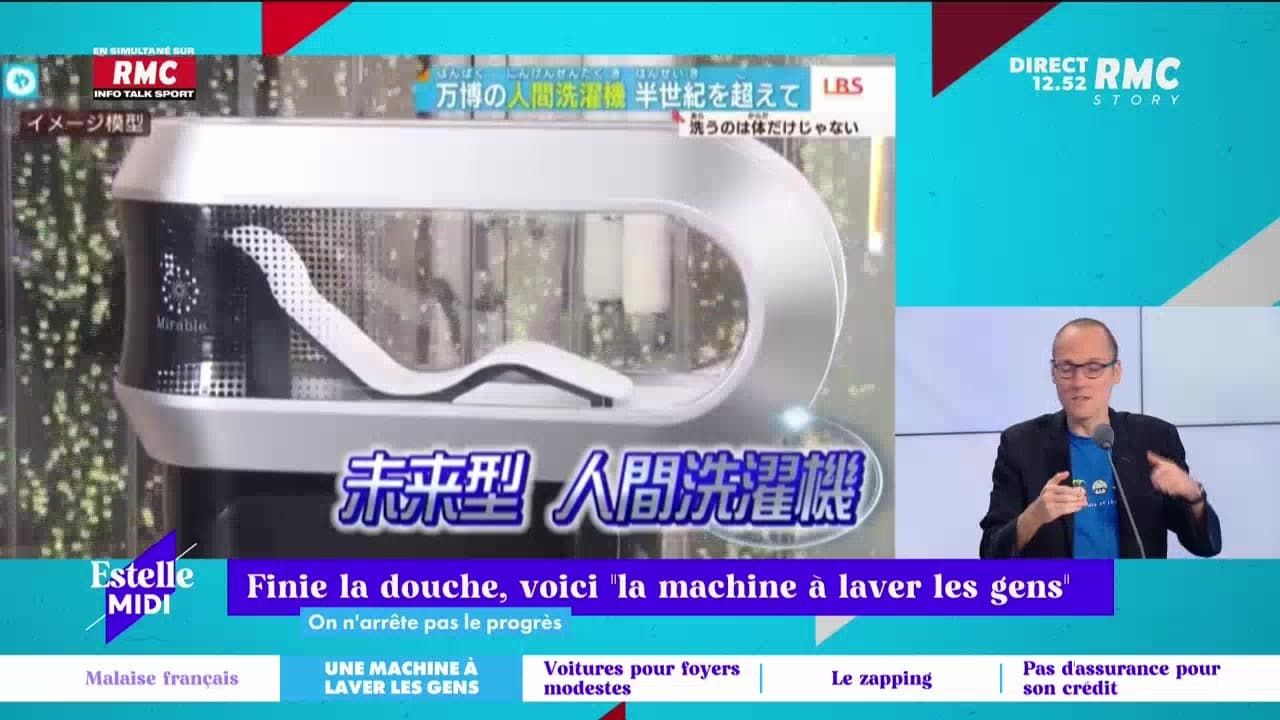 On n'arrête pas le progrès : Finie la douche, voici "la machine à laver ...