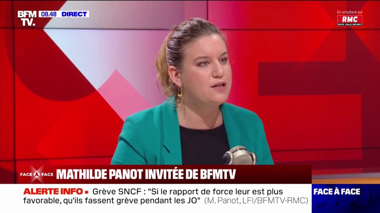 Mathilde Panot sur la situation à Gaza: "C'est un franchissement de ...