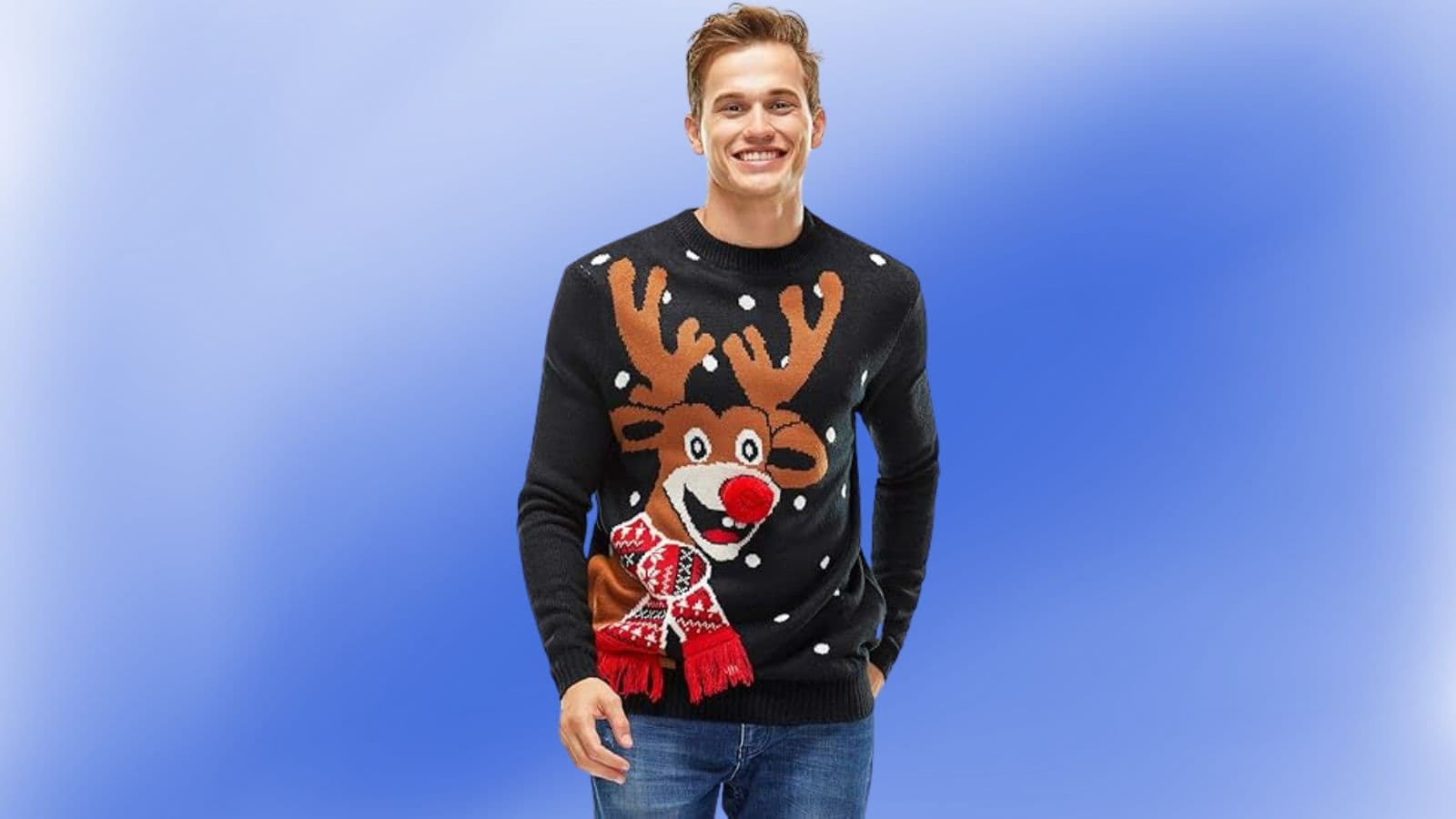 Profitez de ce pull de Noël moche absolument parfait pour les fêtes ...