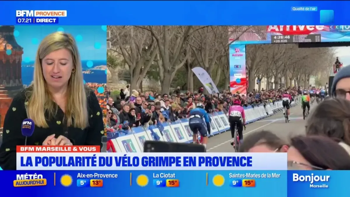 BFM Marseille et Vous: la popularité du vélo grimpe en Provence