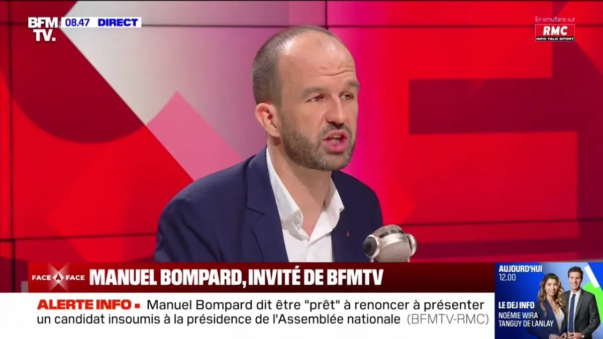 Face-à-face : Manuel Bompard - 15/07