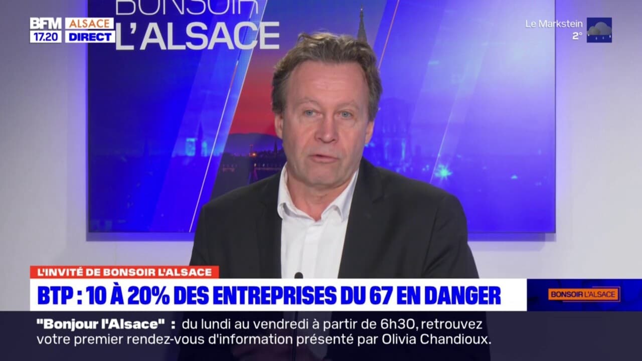 Bas-Rhin: des suppressions d'emplois à venir dans le BTP?