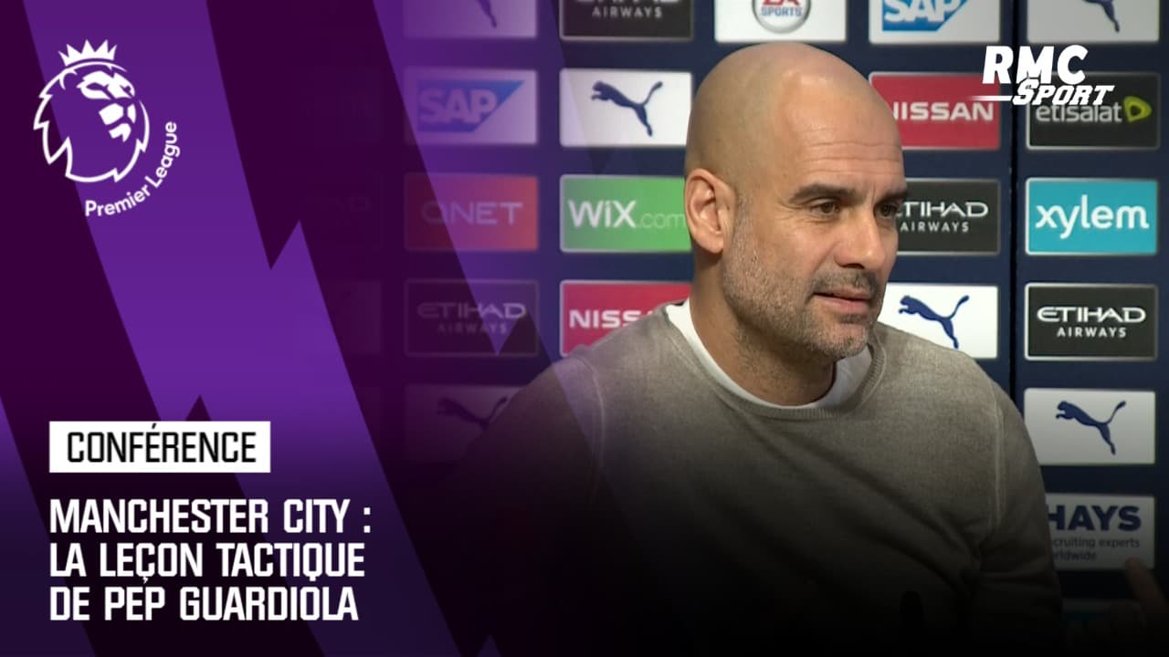 Man City : La leçon tactique de Guardiola en conférence de presse