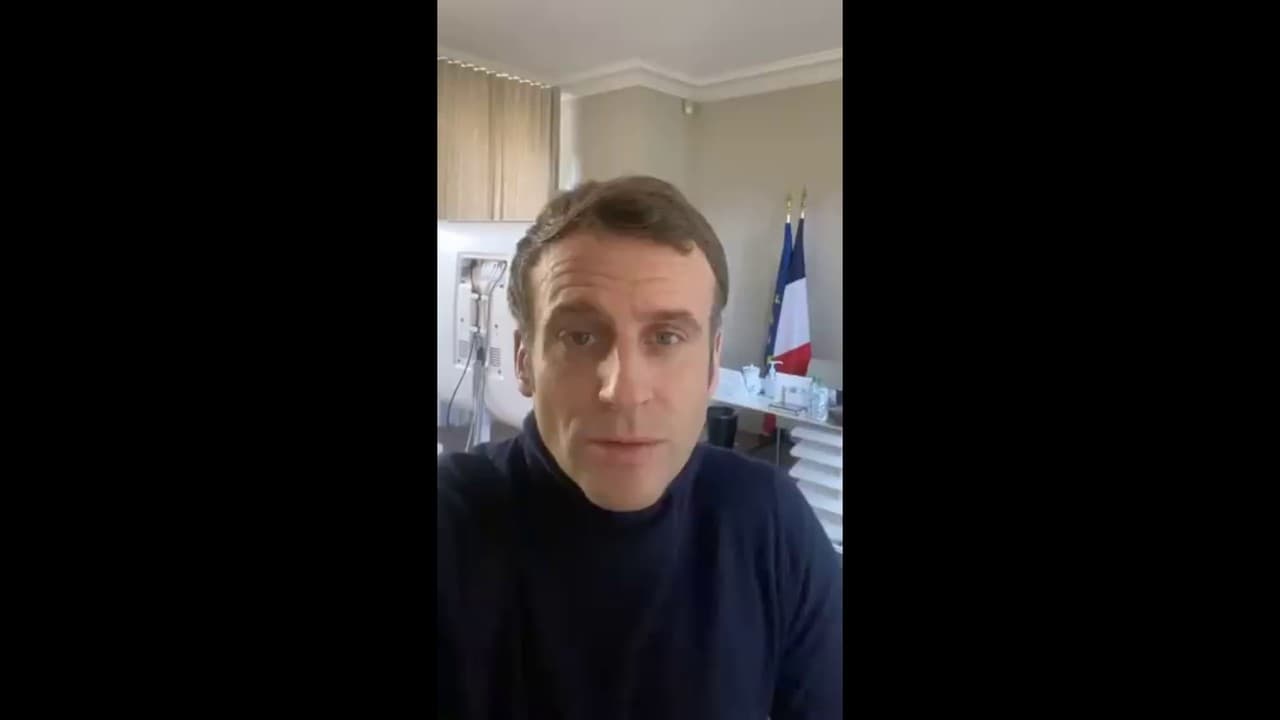 Emmanuel Macron donne de ses nouvelles sur Twitter, il assure "aller ...
